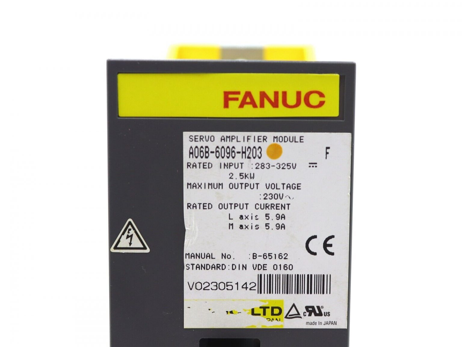 FANUC Servo Amplifier Module A06B-6096-H203 - CNC JAPAN